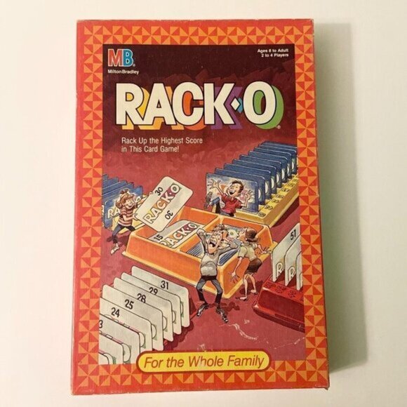None | Games | Vintage 988 Racko Card Game For The Whole Family Milton ...